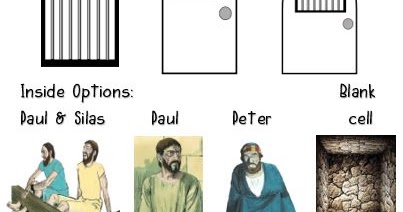 Prison Foldable & More! | Bible Fun For Kids
