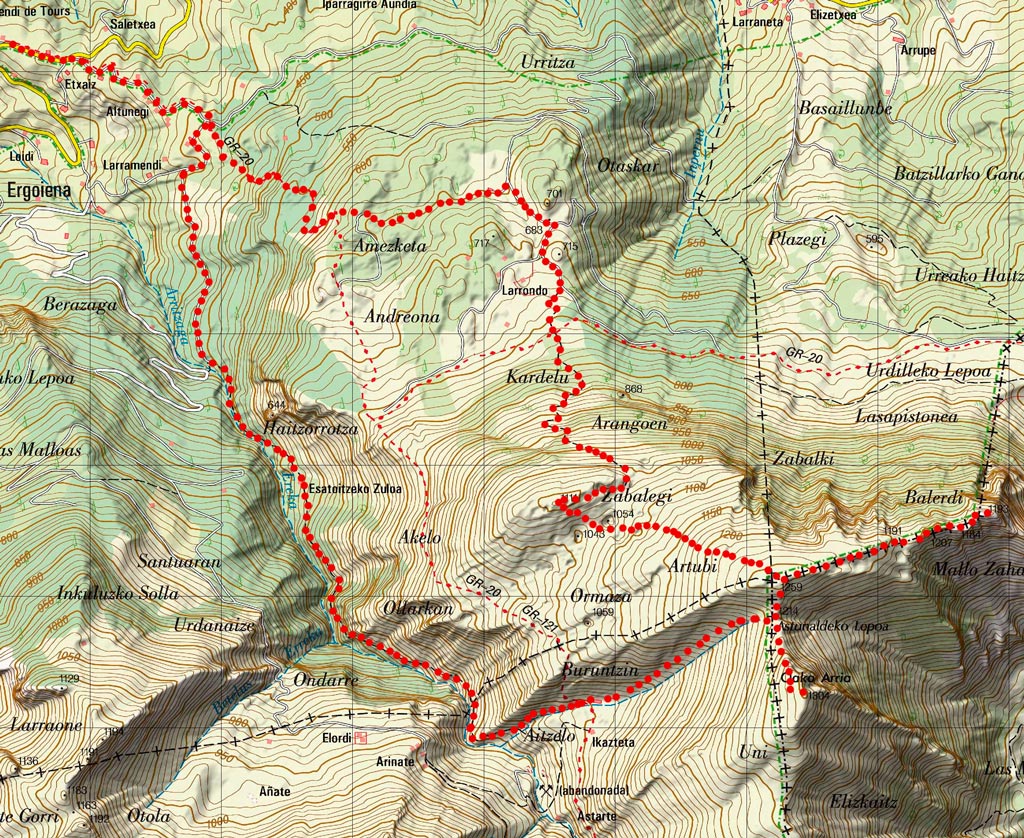 PISAKAMPAS: RUTA POR ARALAR DESDE AMEZKETA