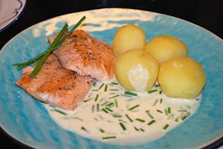 Smaskelismaskens: Stekt röding med ljuvlig sås