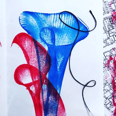 String Pull Painting - Easy Art Project - Science Experiments for Kids ...