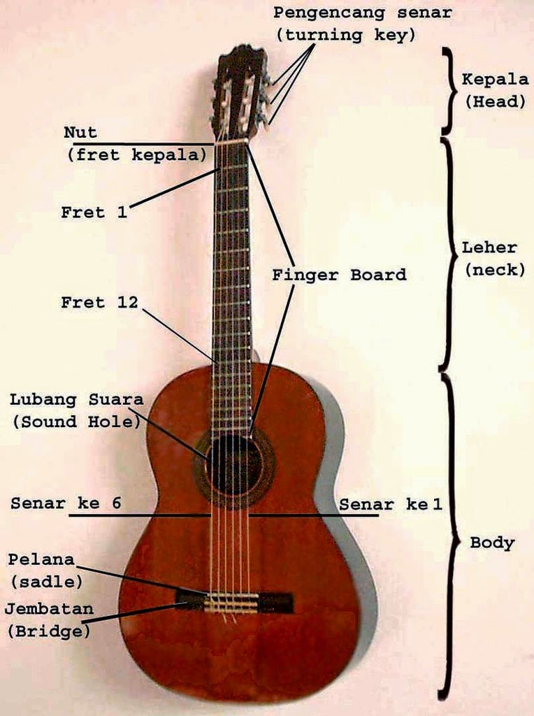 Kenali Langkah Awal Belajar Bermain Gitar - Para-Blue
