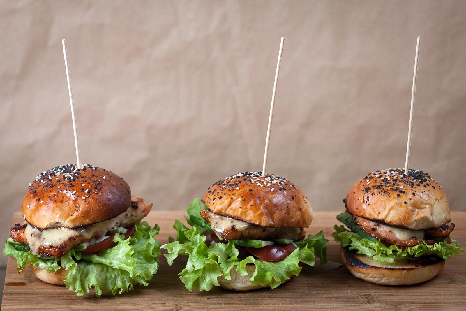 Apie Viską: Lašišos burgeriai