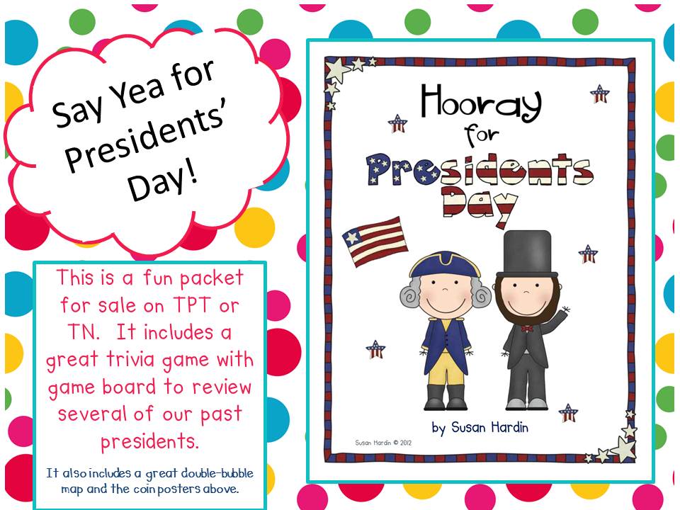 3rd Grade Grapevine: Activities for Presidents' Day
