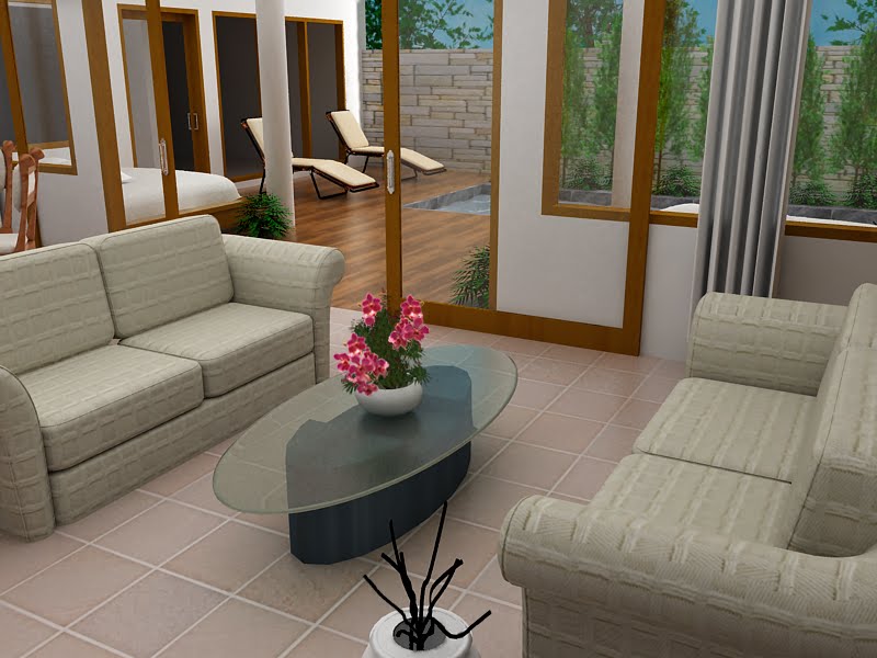 inspirasi desain rumah dalam bentuk 3d design