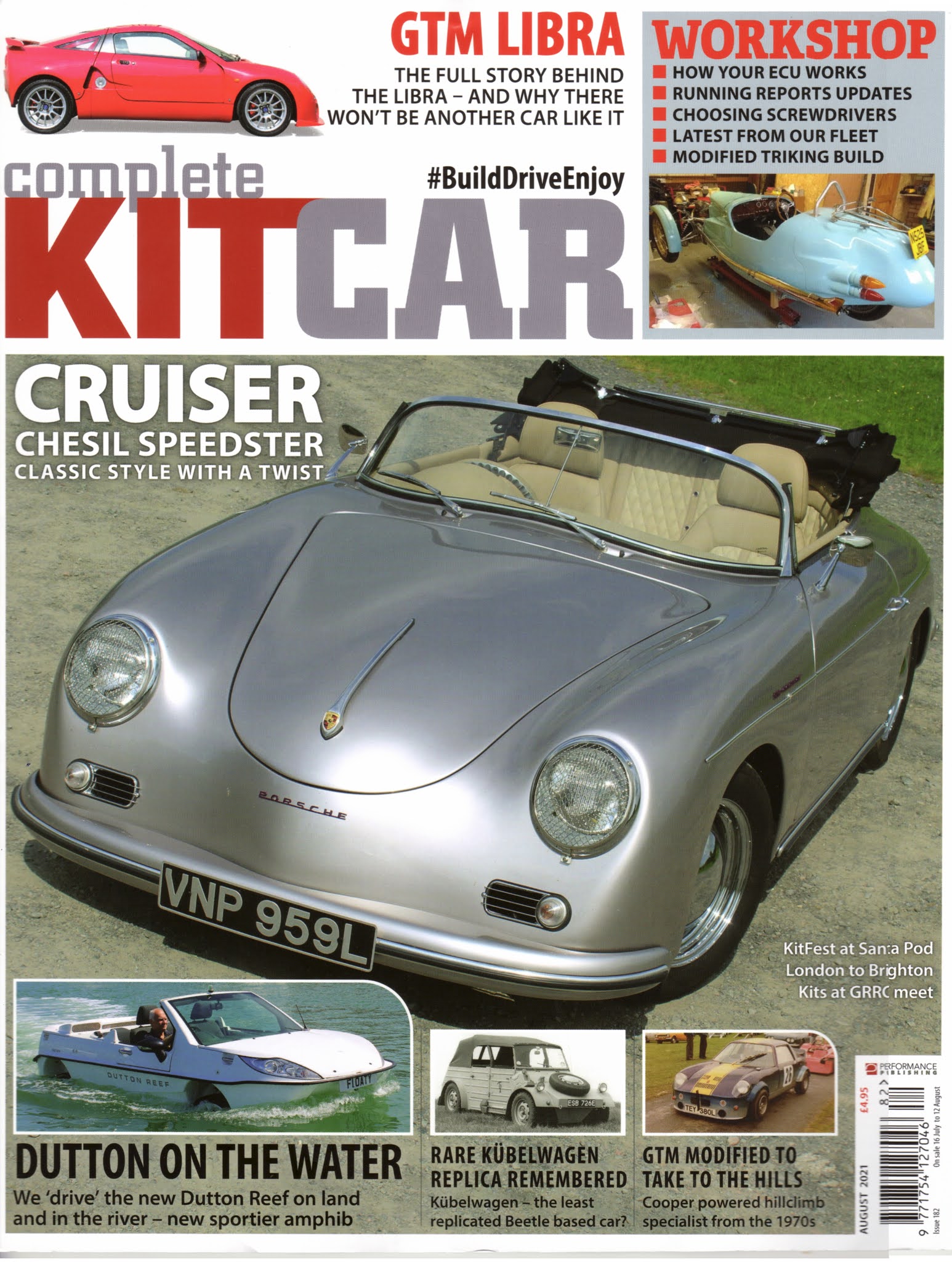 Chesil Porsche 356 Speedster Replica build project: Complete Kit Car ...