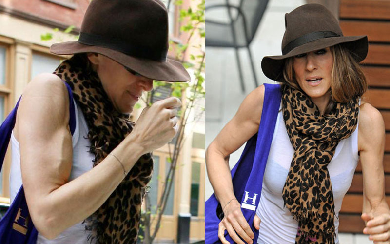 Top 10 Muscular Female Celebrities with Biceps