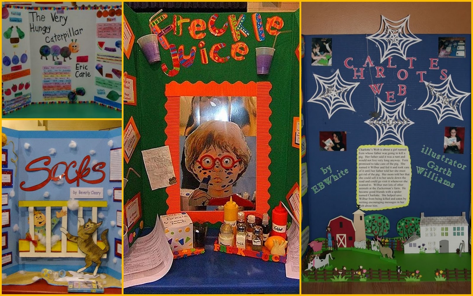 Cool and Creative Room One Kura Kids: Reading Fair Ideas