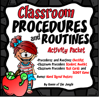 Classroom Organization | Queen of the Jungle