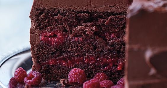 Chocolate-Raspberry Cake - My Best Recipe