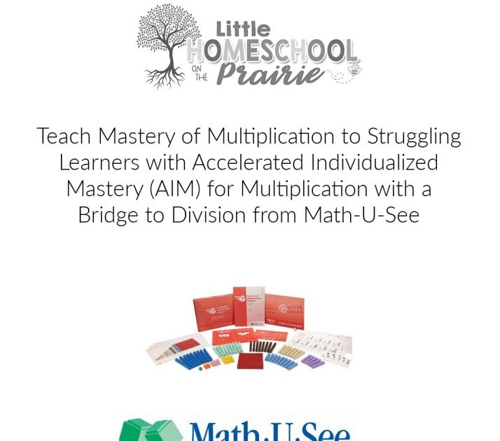 Little Homeschool on the Prairie: Accelerated Individualized Mastery ...