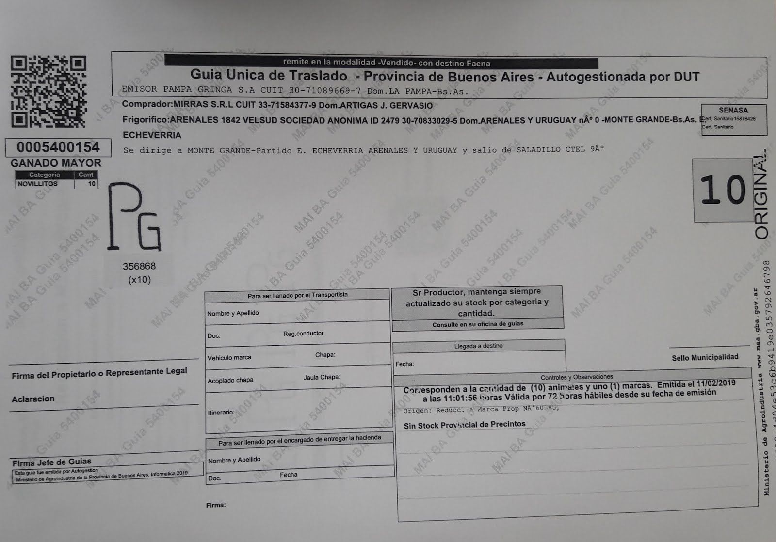 La 106 Siempre Una Canción: Se emitió el Primer DUT (Documento Único de ...