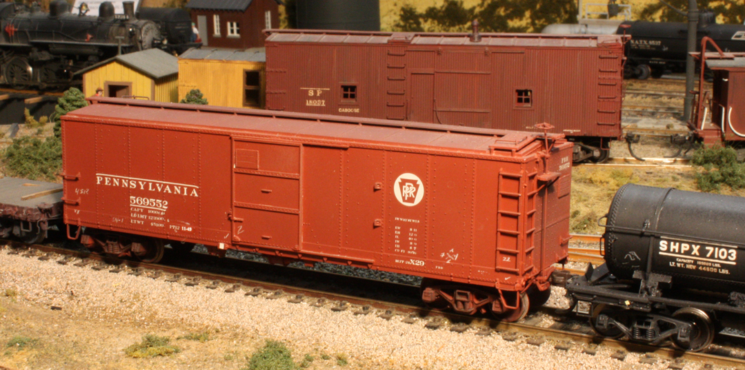 modeling the SP: Pennsy freight cars, Part 2: modeling X29
