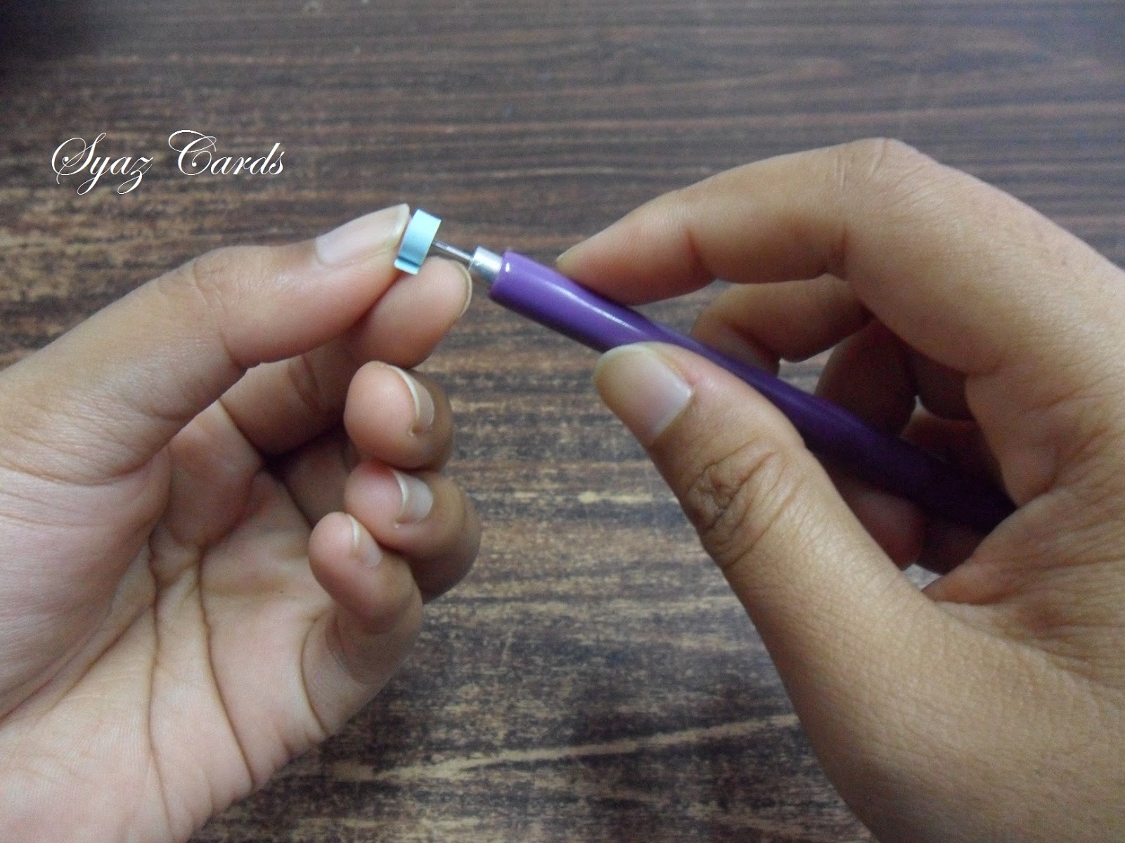 Syaz Cards: Termitaria flower tutorial