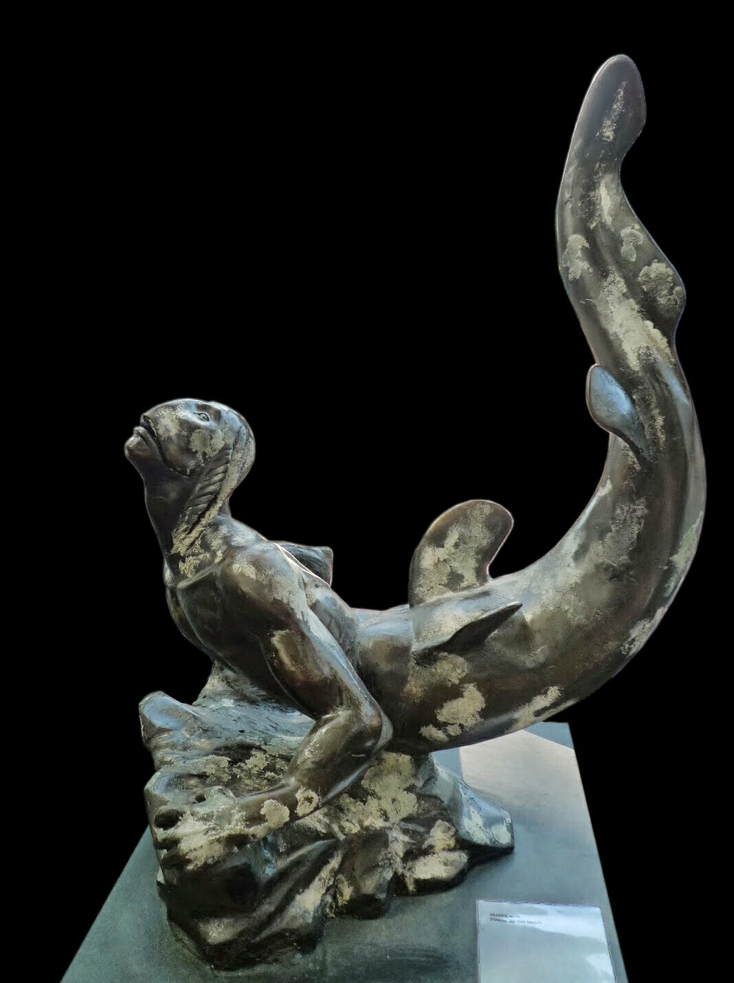 BLACK MERMAID PRODUCTIONS™: Mer Creature Sculpture Finds Loving Home ...