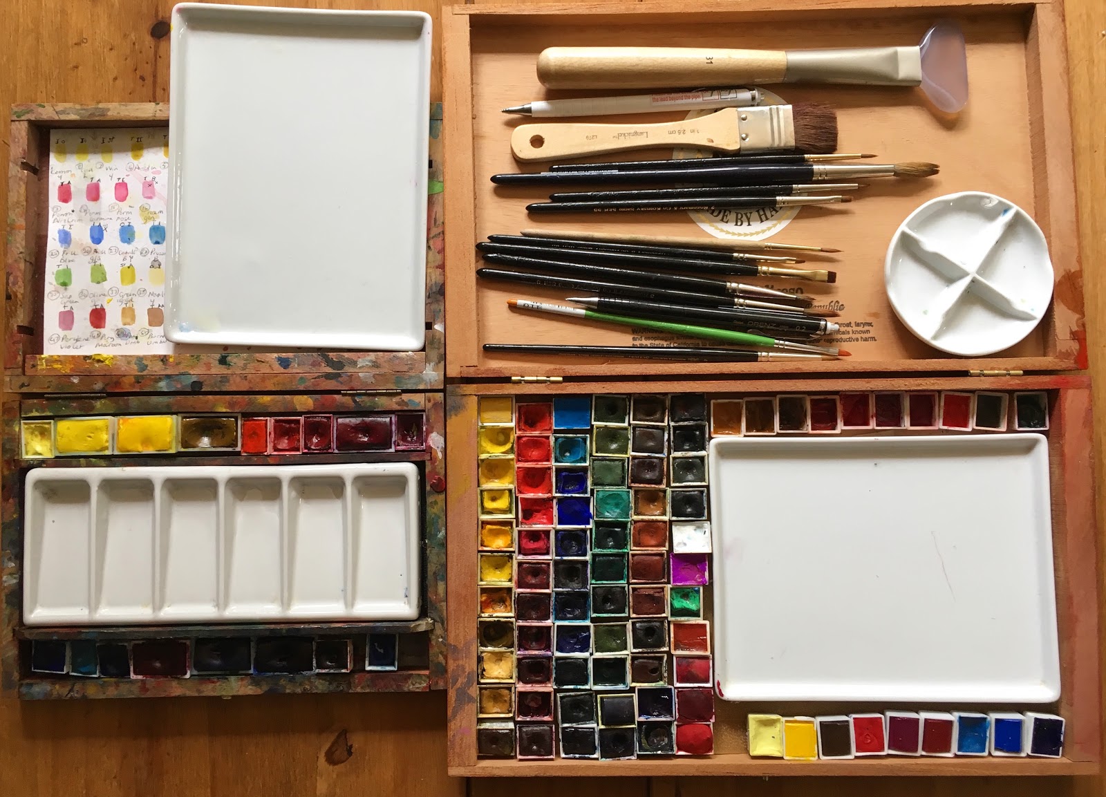 Dianne Sutherland: Primary Palette Colour Mixing