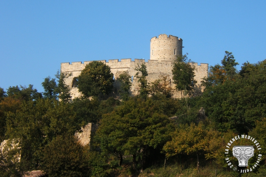 LA FRANCE MEDIEVALE: SAINT-QUENTIN-FALLAVIER (38) - Le château de Fallavier