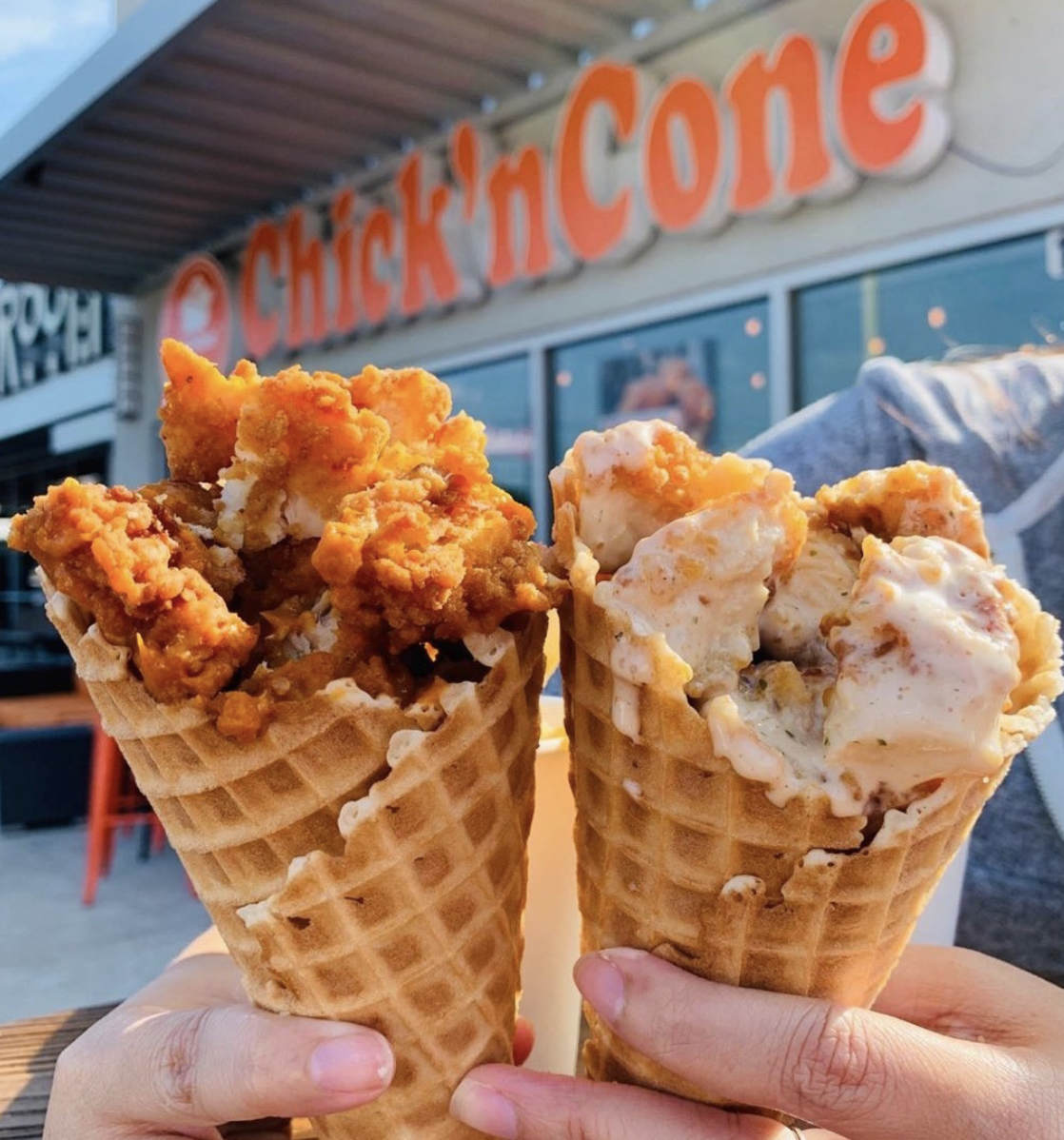 SanDiegoVille: Chick'nCone Handheld Chicken & Waffles To Open In San ...