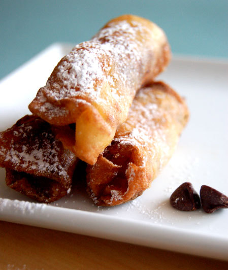 Scrumpdillyicious: Crab and Spinach Spring Rolls