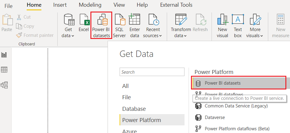 Yin Solutions How To Achieve The Power Bi Shared Datasets Architecture Thin Report Golden