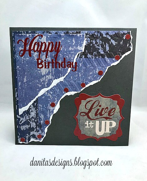 Danita's Designs!!! : Masculine Theme Birthday Card