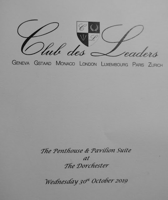 INTERNATIONAL LUXURY CONSULTING: CLUB DES LEADERS LONDON ..JEAN ...