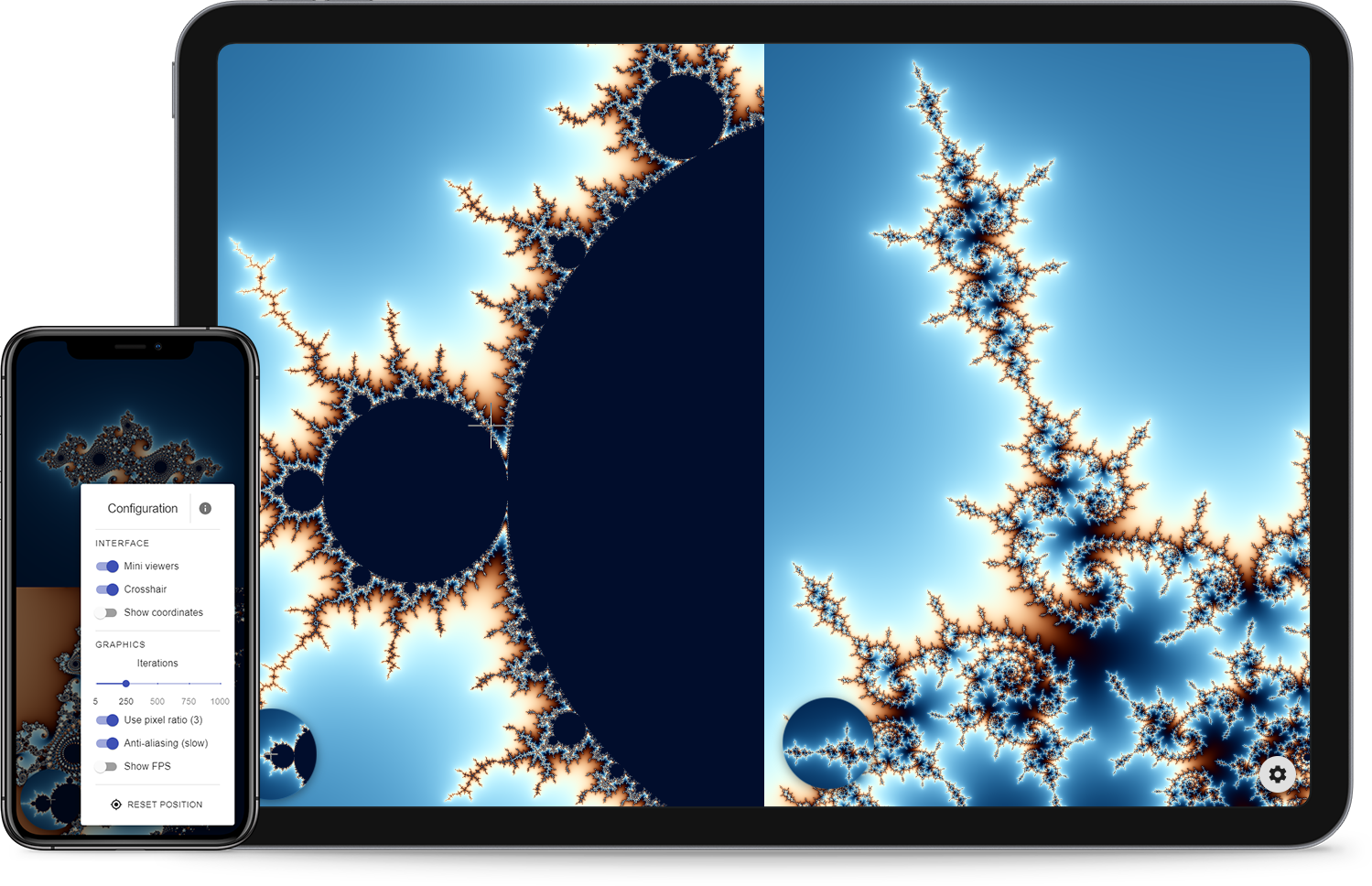 Wadler's Blog: Try out the new Mandelbrot Maps