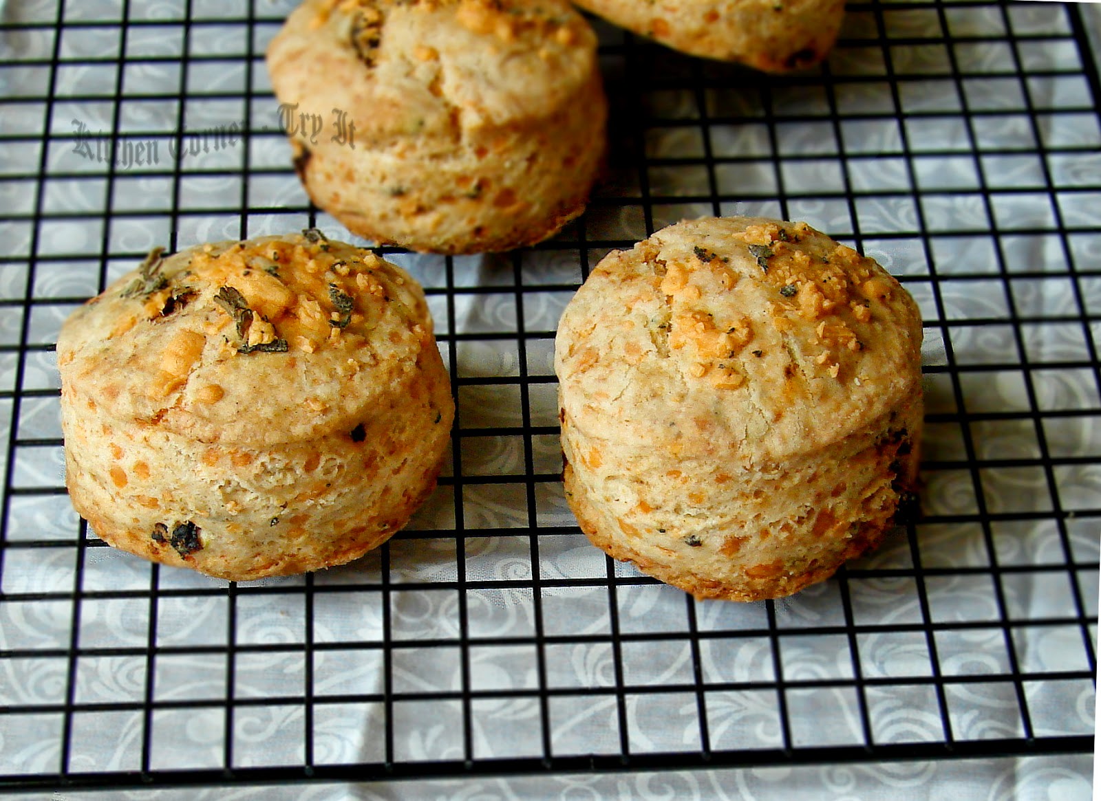 Cheddar and Sage Scones