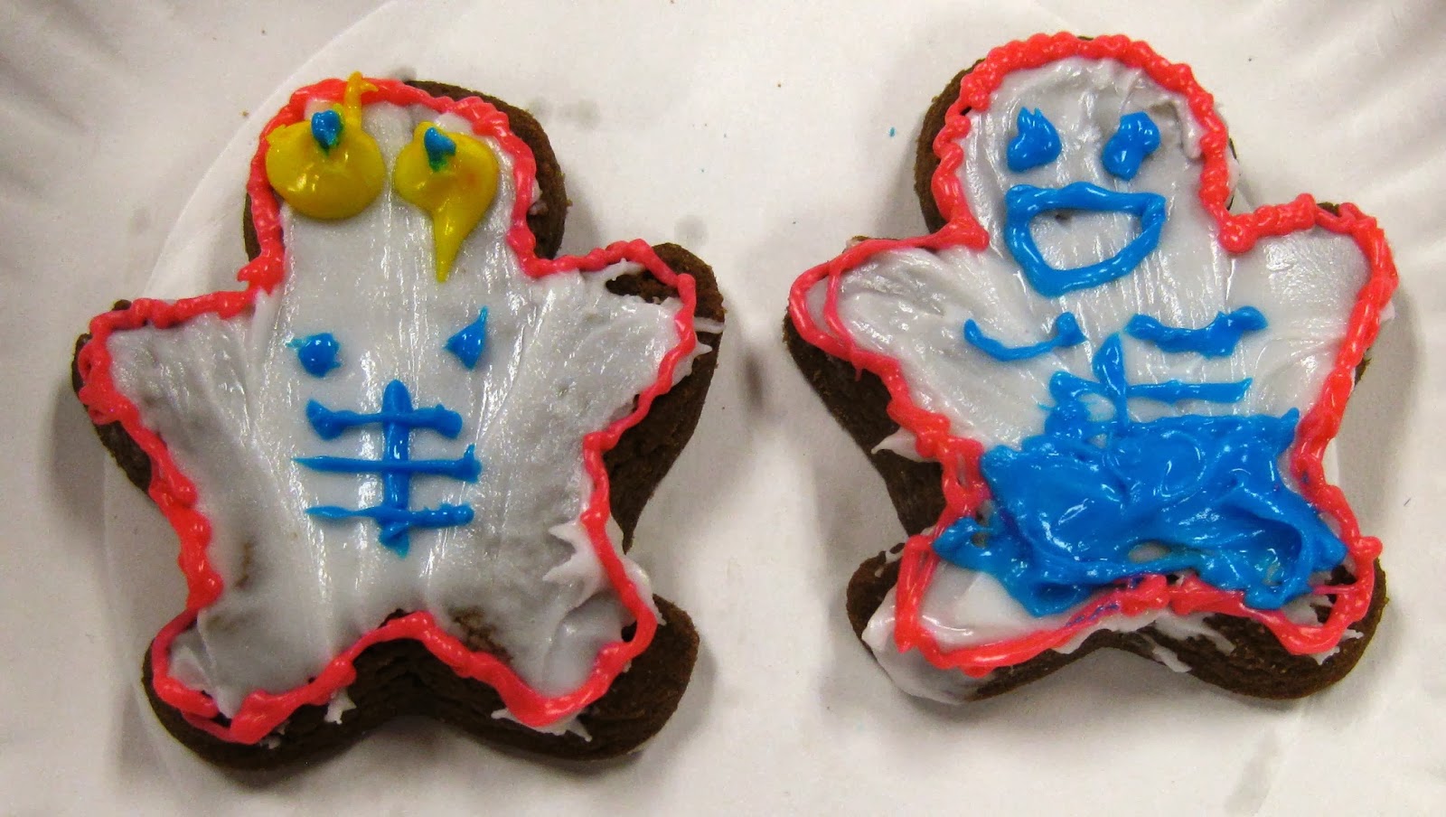 What Did You Do Today at School?: Anatomy Gingerbread Men