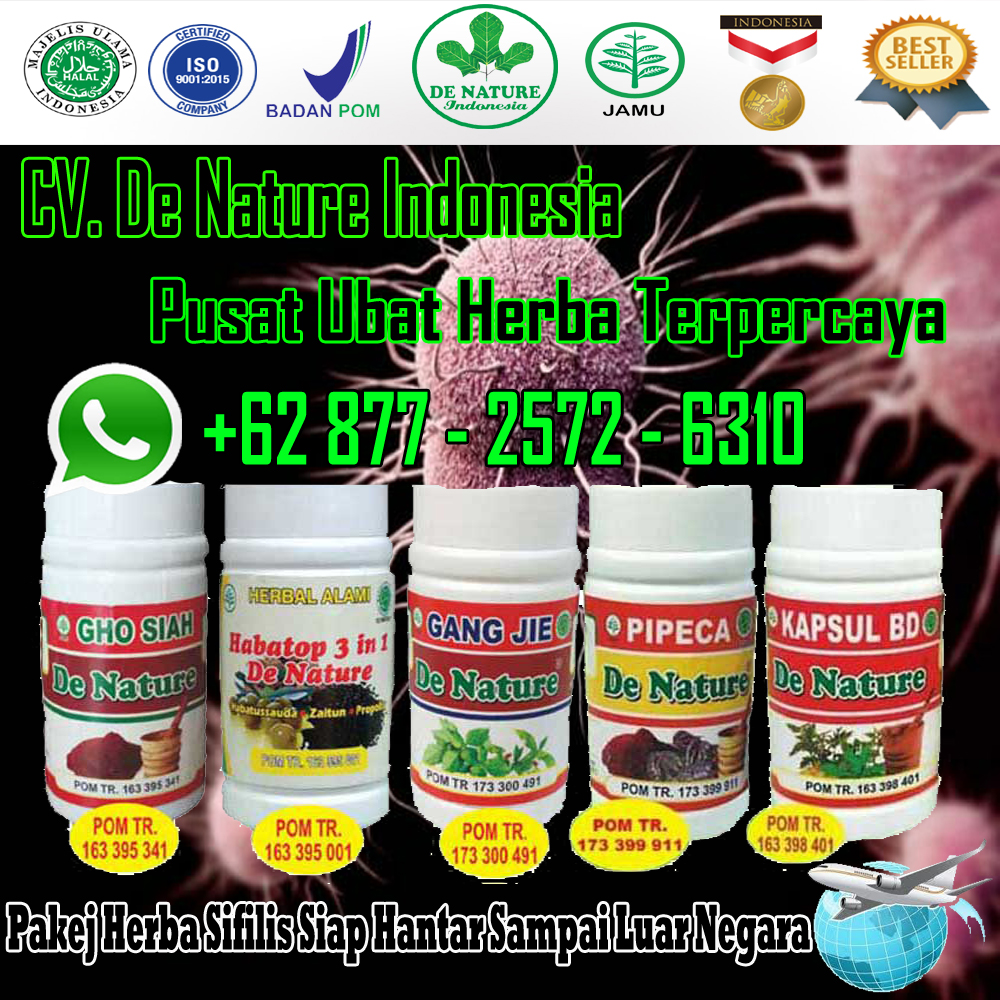Dua Jenis Ubat Tradisional Untuk Sifilis Yang Boleh Dibuat Sendirian Di