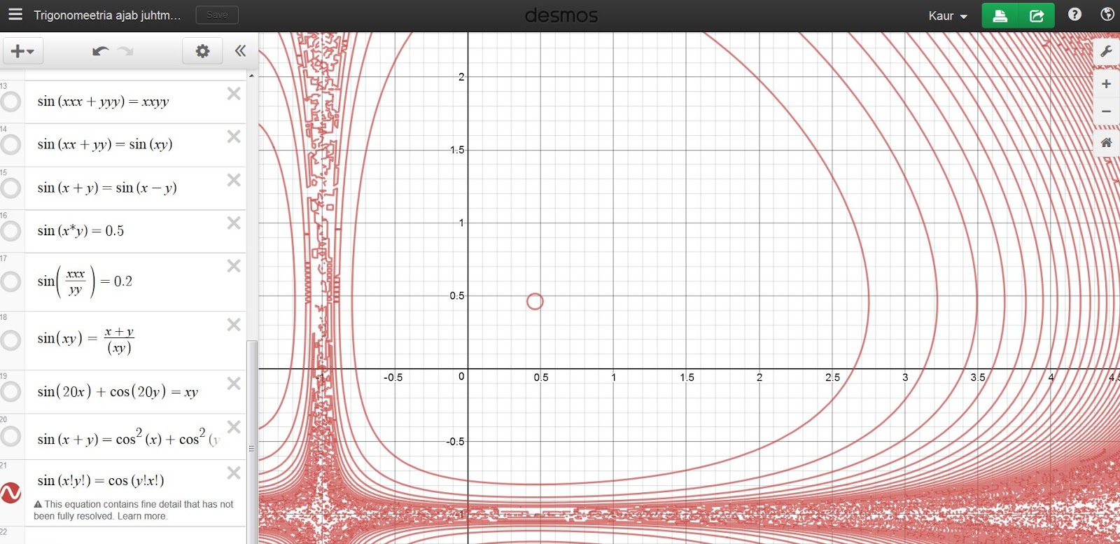 Päevik: Desmos