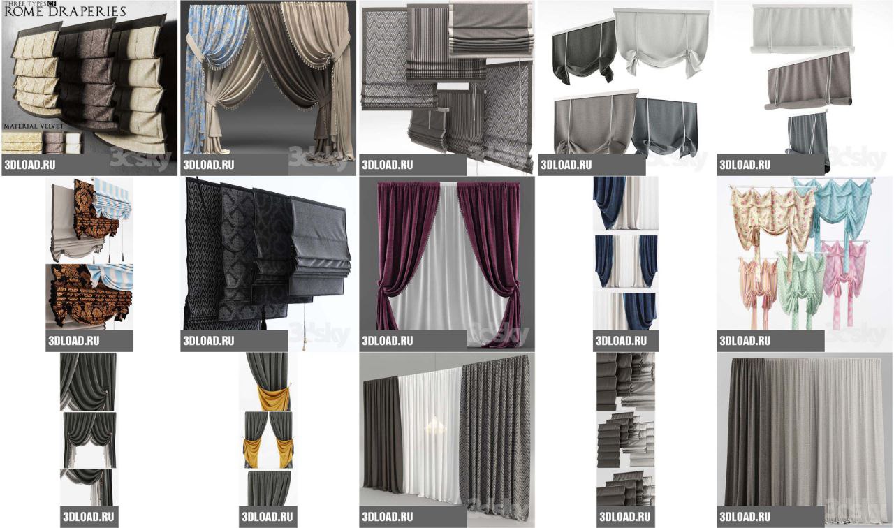 3ds Max Window Curtain Download 3ds Max Window Curtain Download