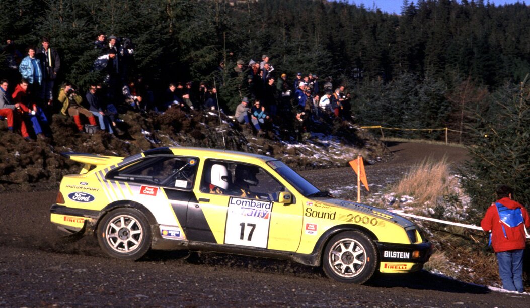 17 Mark LOVELL - Terry HARRYMAN Ford Sierra RS Cosworth 44 Rally RAC 1988
