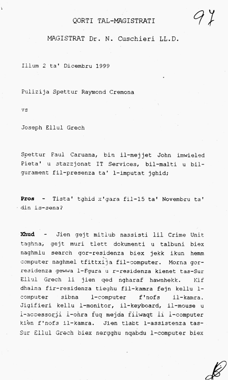 John Dalli - A Corrupt EU Commissioner - Part II: Inspector Paul ...