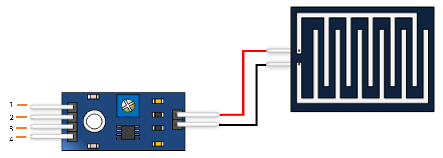 Rain Drop Sensor Module