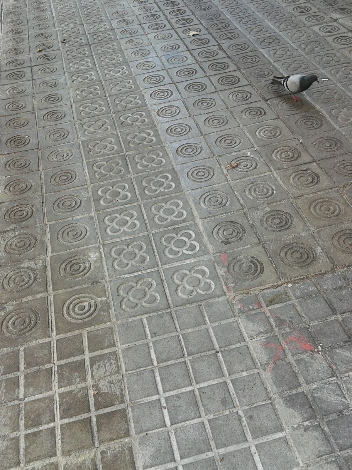BARCELONA SECRET: Barcelona at your feet: pavement tiles (panots)