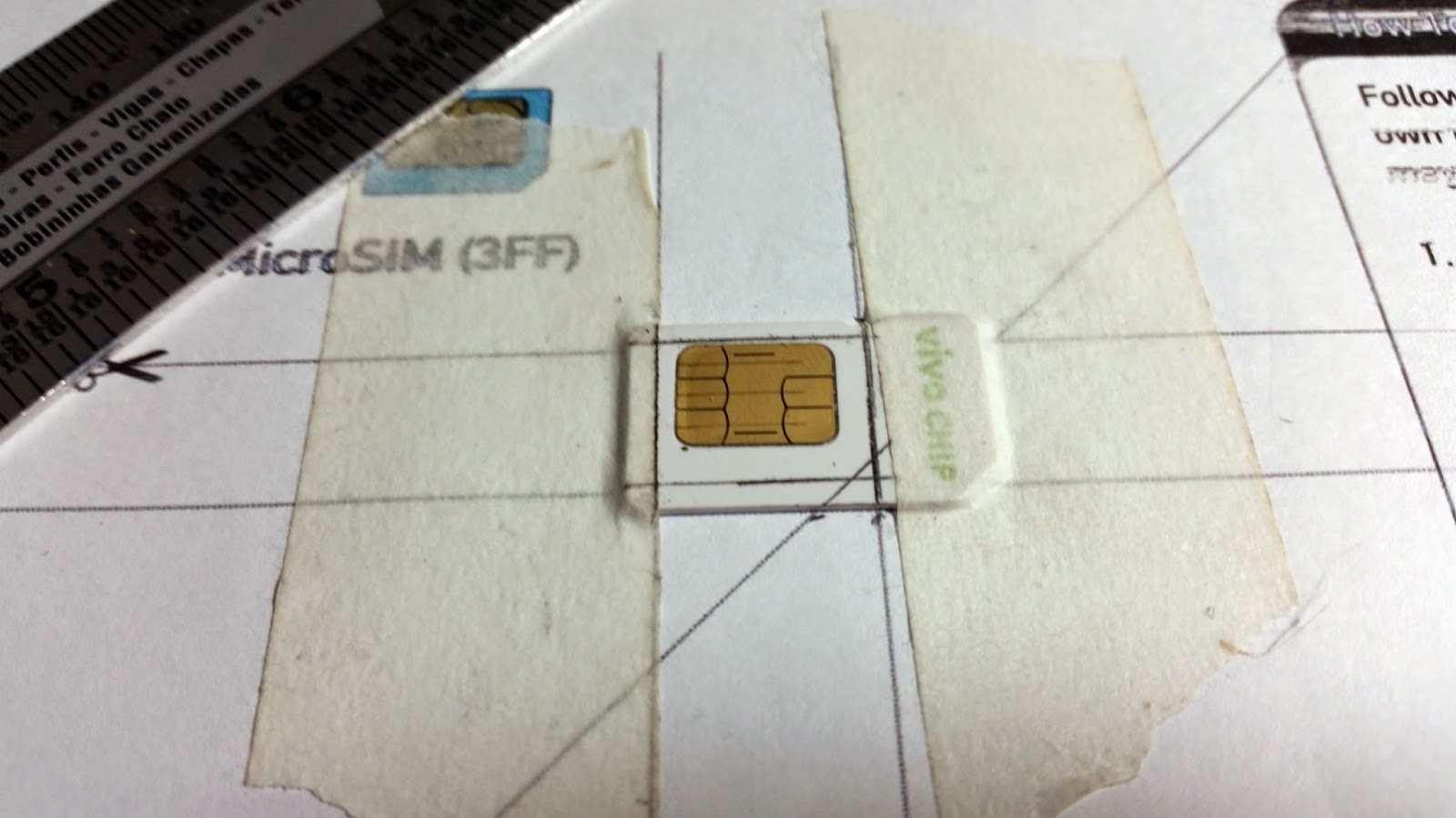 Garagem do Henrike: Como cortar o chip do celular (SIM Card) para Micro ...