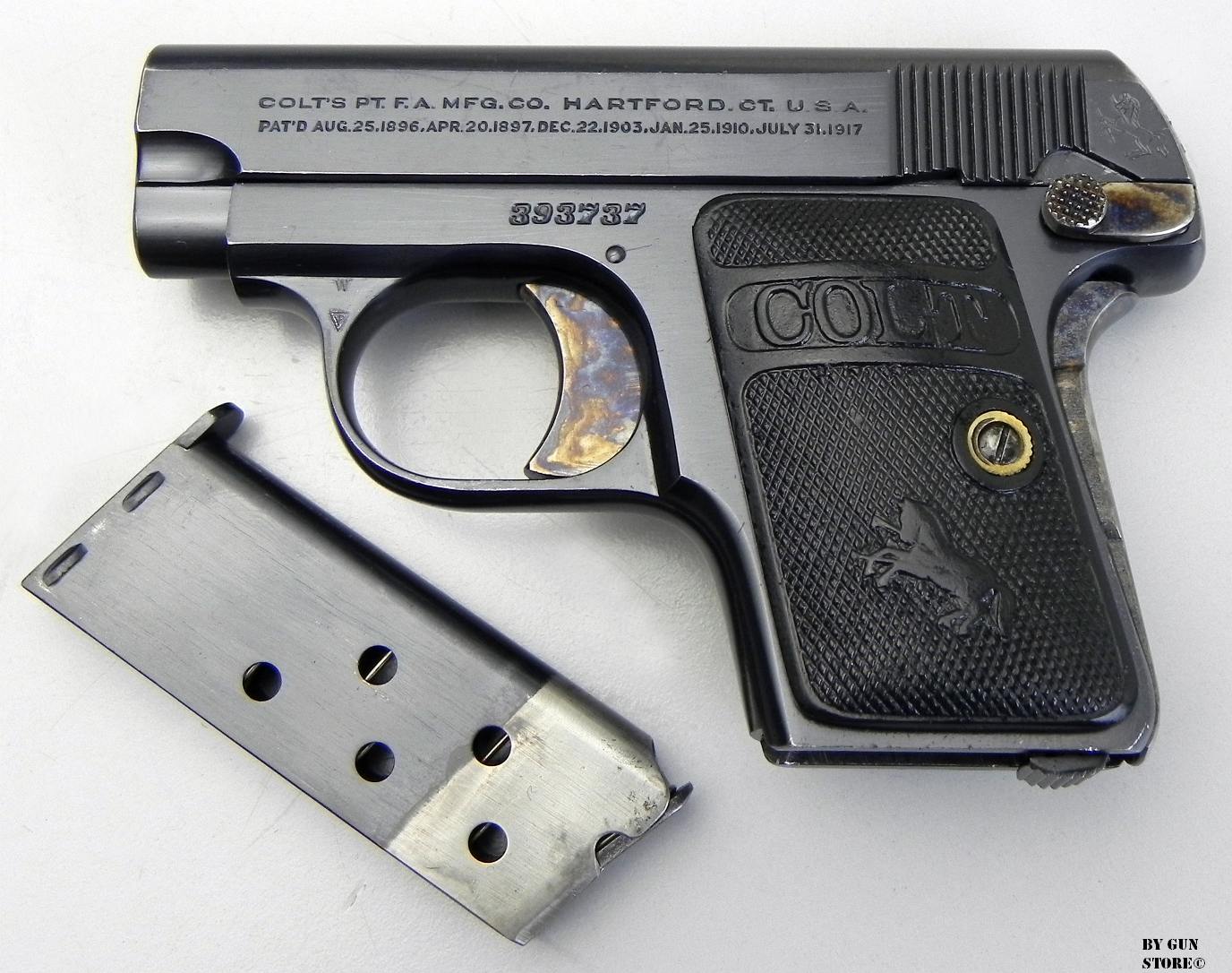 Armi usate web portal: Pistola Colt Hammerless mod. 1908 cal. 6,35 mm ...