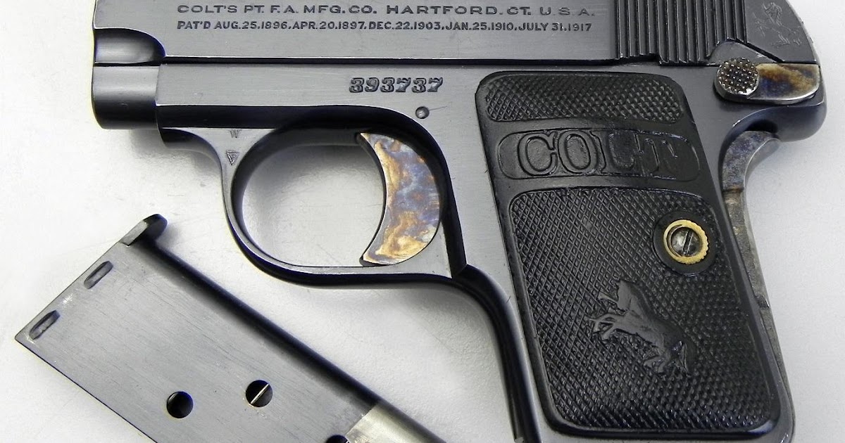 Armi usate web portal: Pistola Colt Hammerless mod. 1908 cal. 6,35 mm ...