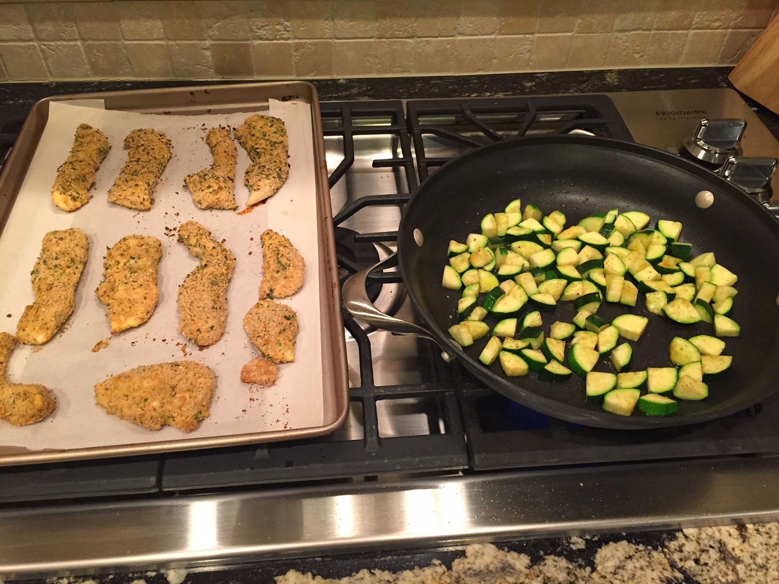 Dinner in Gym Clothes: Crispy Baked Chicken Parmesan