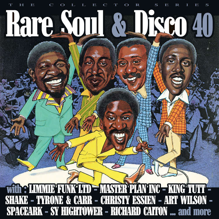Funk-Disco-Soul-Groove-Rap: Compilation rare soul-disco 40.