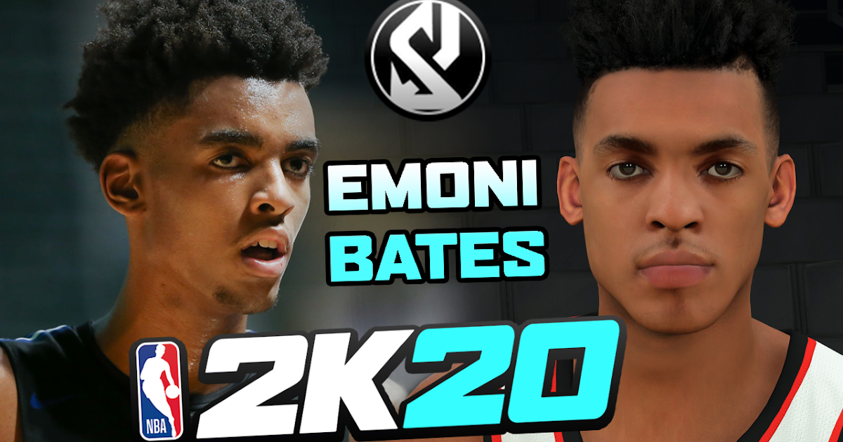 NBA 2K20 Emoni Bates Cyberface by Shuajota - Shuajota: NBA 2K24 Mods ...