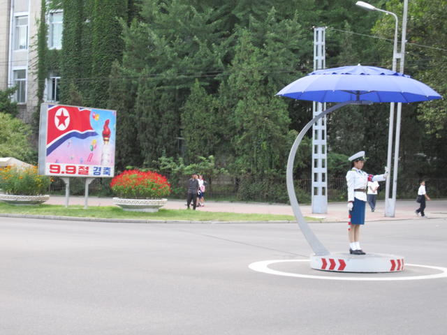 KNOW YOUR ENEMY: North Korea's Pyongyang Traffic Girls!