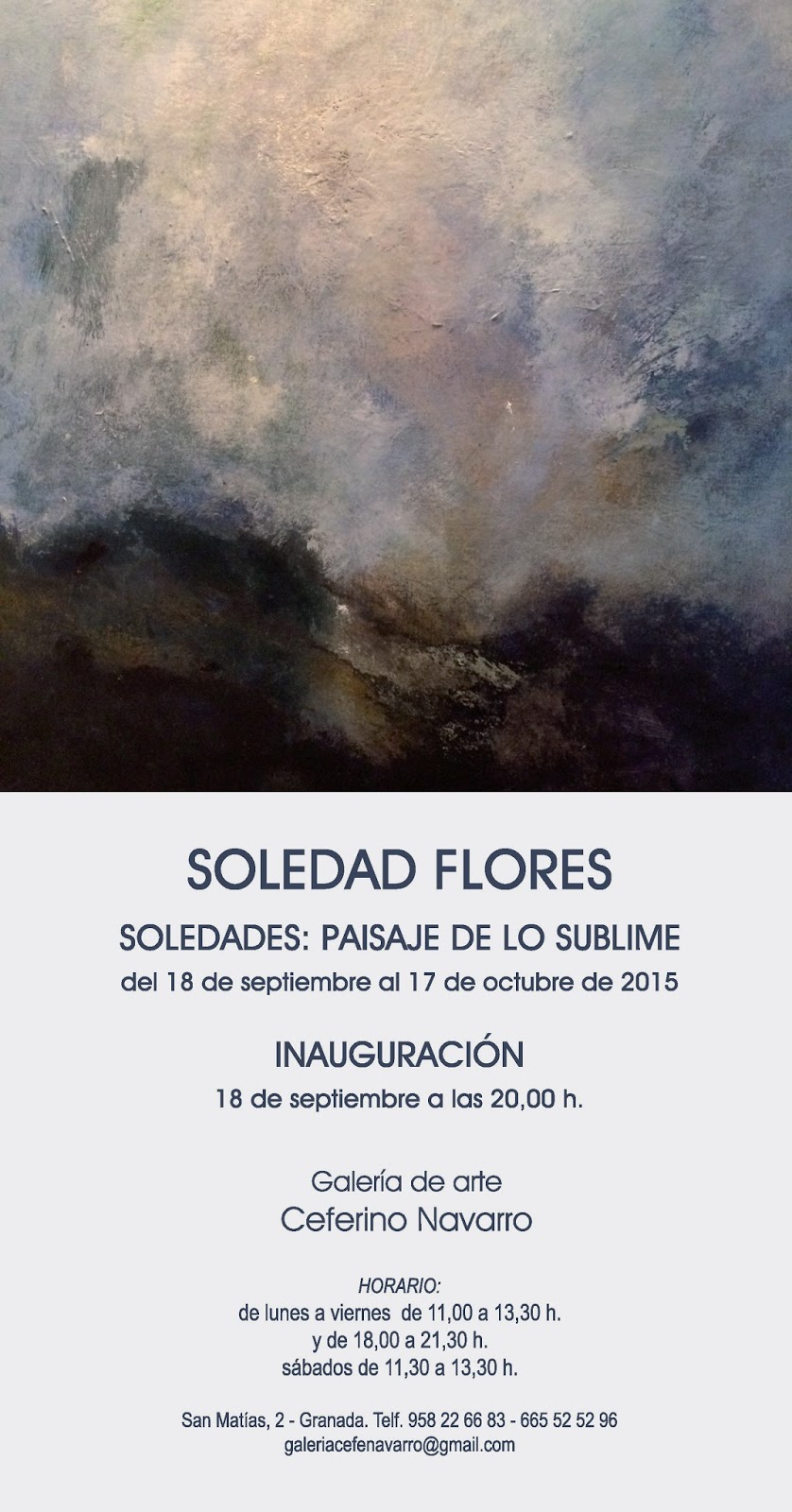 LA ODISEA DE LOS DÍAS: SOBRE LA EXPOSICIÓN DE SOLEDAD FLORES EN LA ...