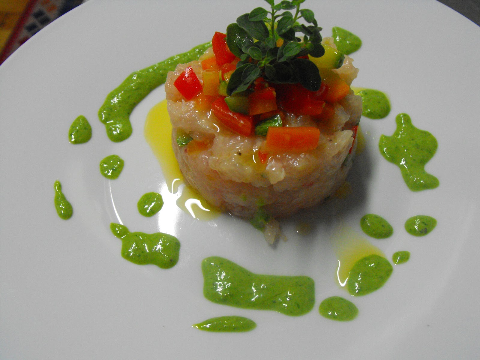 Tortellotigrato: Tartara di Dentice