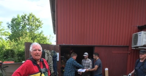 Fiskegubbens sida: 16/6 arbete vid ån bilder från Kaj N