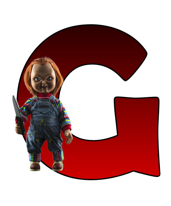 Kits imprimibles gratis : Abecedario chucky