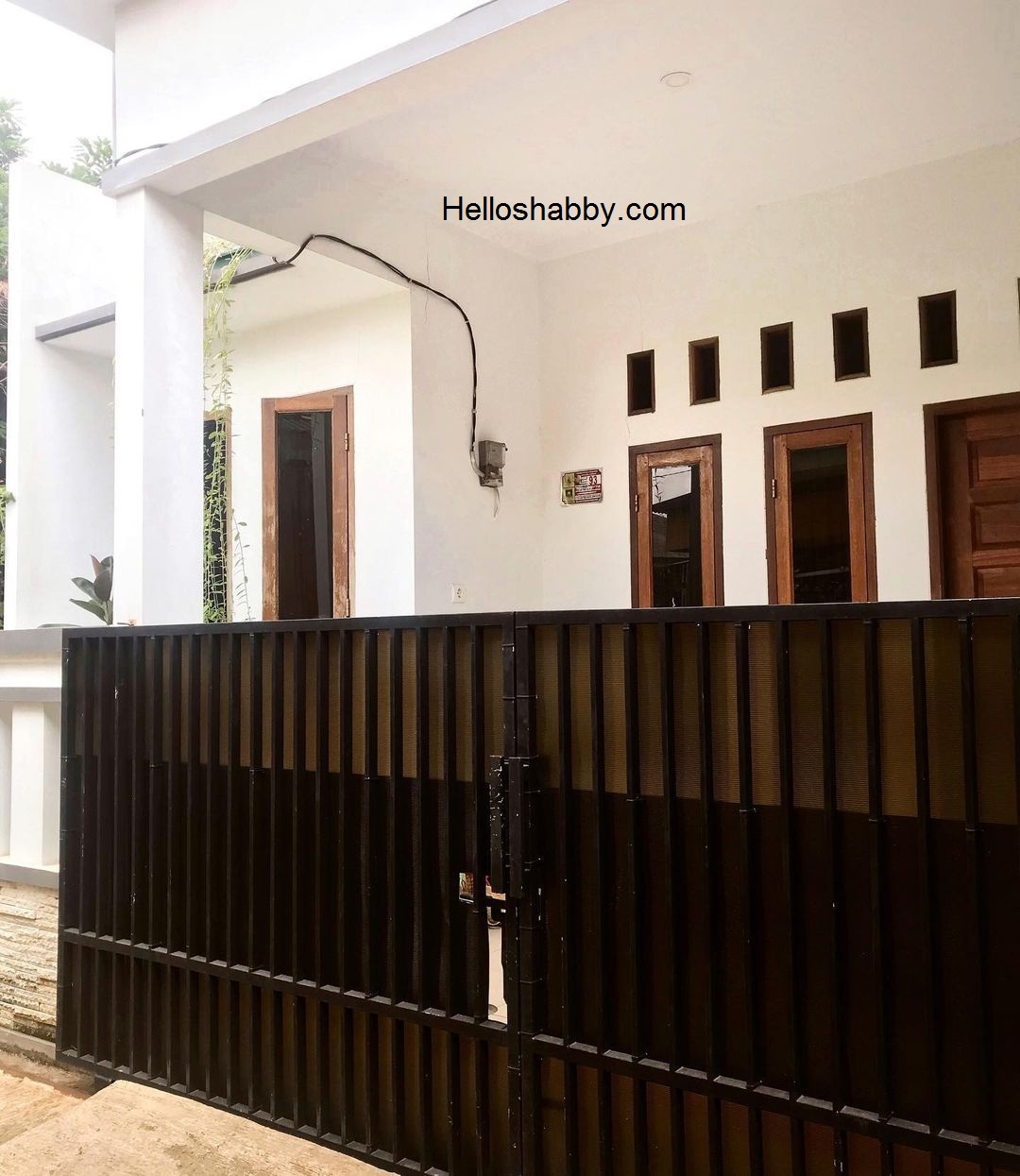 6 Inspirasi Desain Pintu Pagar Rumah Minimalis yang Ideal ~ HelloShabby ...