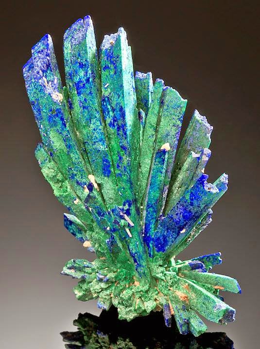 Incredible Spray of Azurite Crystals | Geology In