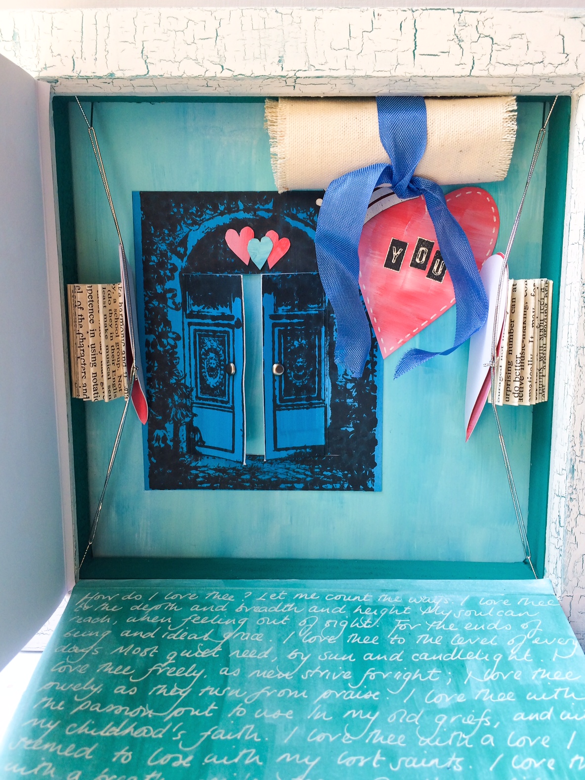 PaperArtsy: 2015 #11 Poem Box {by Keren Baker}