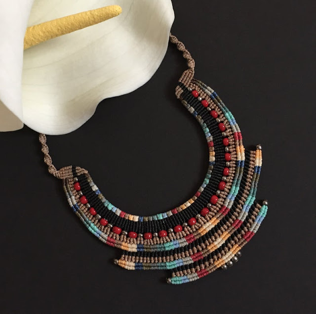 Tribal Inspired Micro Macrame Jewelry and Tutorials by ...